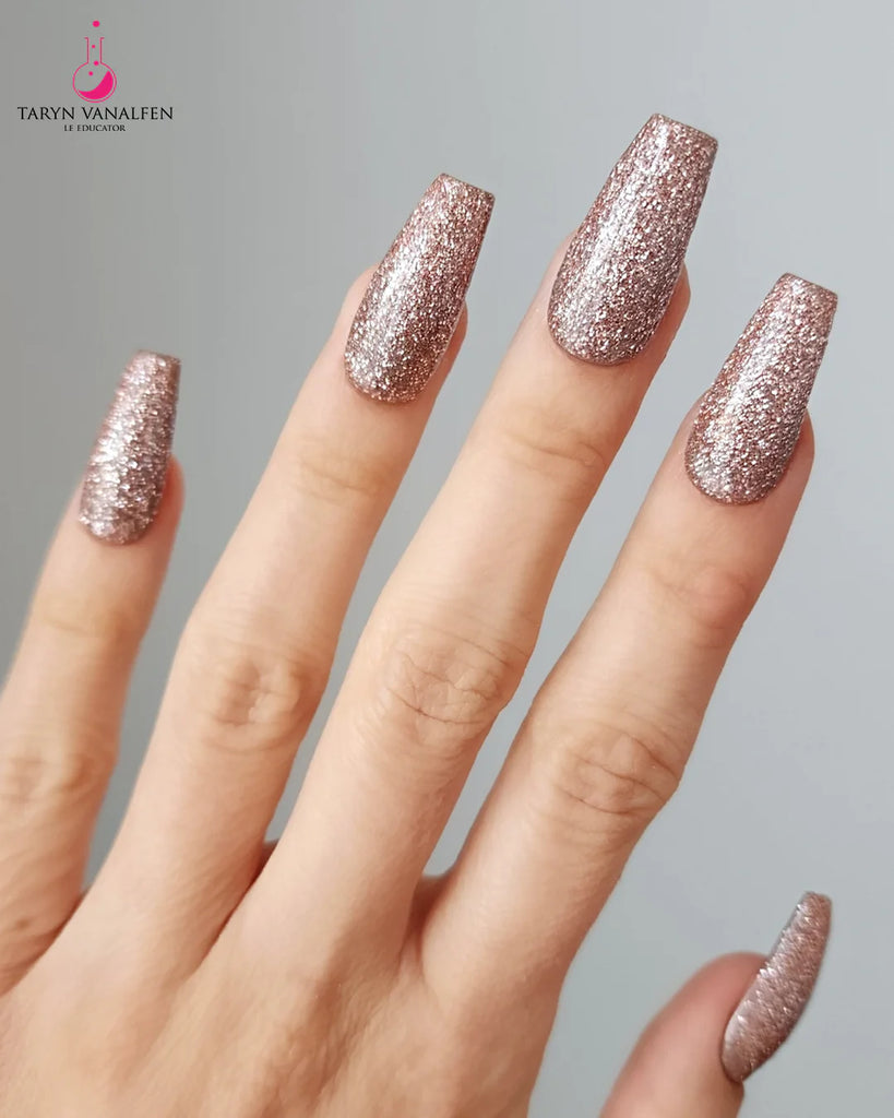 P+ PINTS & QUARTZ GLITTER (53110) | Anat Nails